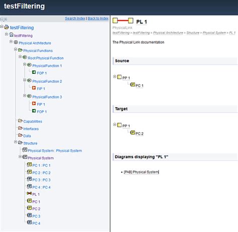 Physical Port Documentation With Xhtml Docgen Addon Document