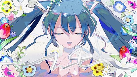 Hatsune Miku Vocaloid Drawn By Mizutanimegumi Danbooru