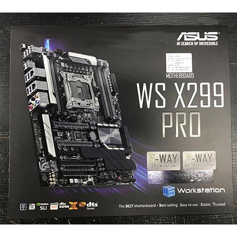 Cgo ASUS WS X PRO Intel LGA ATX Motherboard With DDR MHz Dual M And M