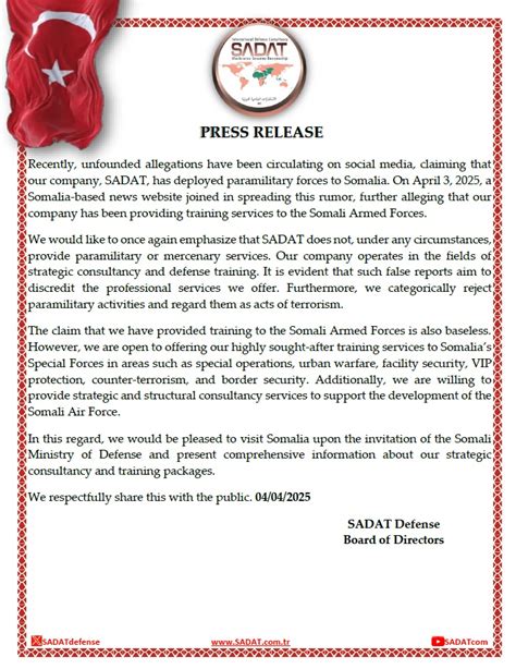 Sadat Sadat International Defense Consultancy Inc