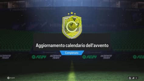 Fc24 Advent Calendar Upgrade 22 Aggiornamento Calendario Dell