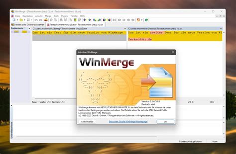 Winmerge Als Neue Finale Stable Version Erschienen Deskmodder De