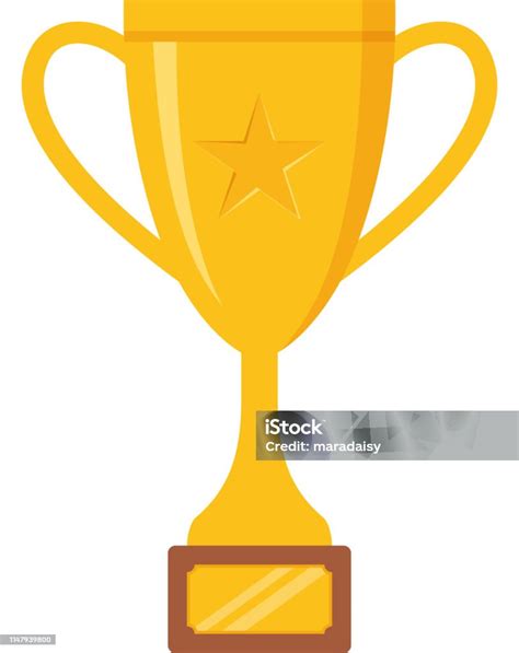 어워드 컵 트로피 상금 벡터 일러스트입니다 플랫 디자인의 아이콘입니다 1에 대한 스톡 벡터 아트 및 기타 이미지 1 1위