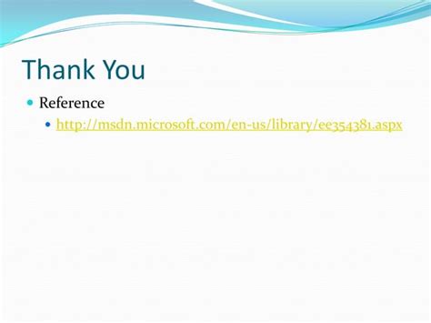 Ws Discovery In Wcf 4 Ppt