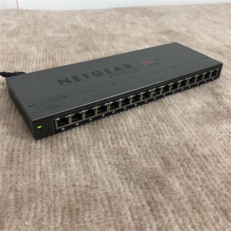 Netgear ネットギア Gs116e Prosafe Plus Switch 16 Port Gigabit Switch 16ポート
