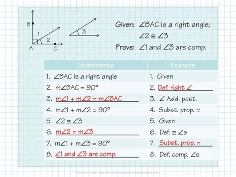 Obj 11 Geometric Proof Pdf Physics Science