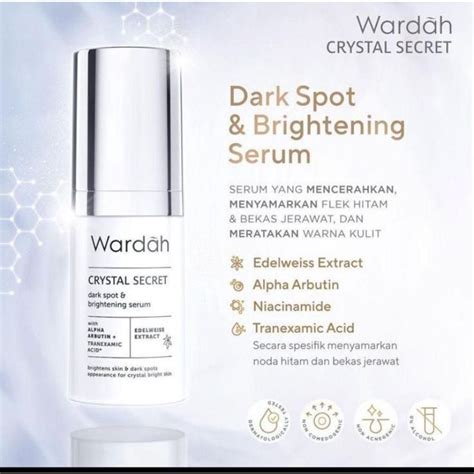 Jual Wardah White Secret Intense Brightening Serum Shopee Indonesia