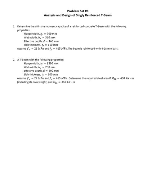 Problem Set 6 Pdf