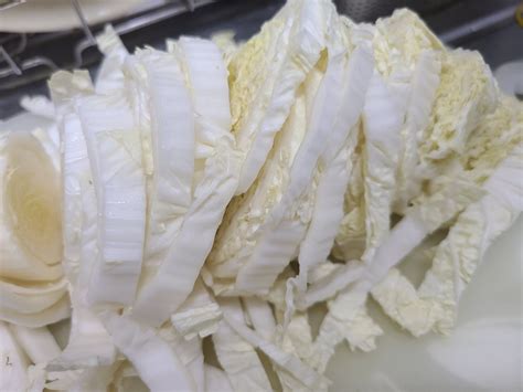 초간단 다이어트 반찬 배추볶음 만들기