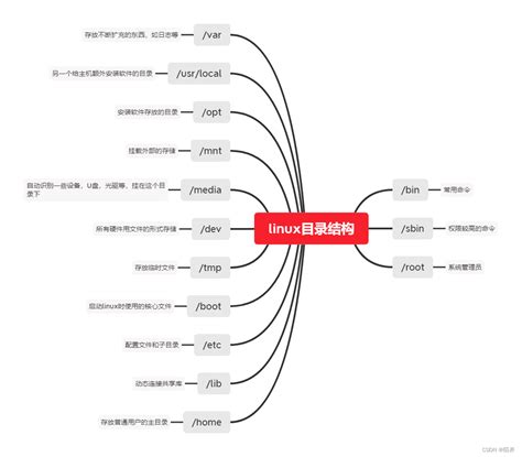 Linux基础知识 网络连接模式与基础目录结构 Csdn博客