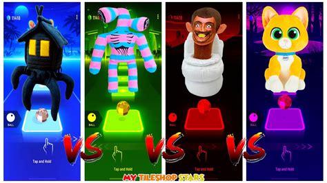 Spider House Head And Siren Head And Skibidi Toilet And Chipi Chipi Chapa Chapa 🏆 Who Is Best Youtube