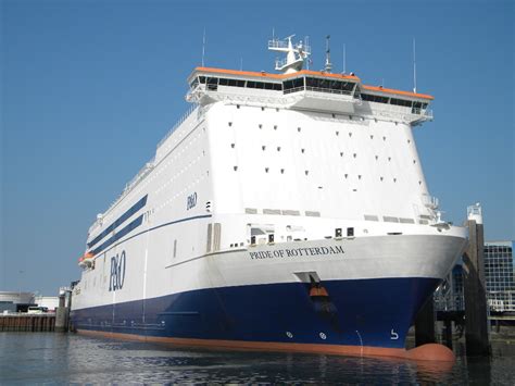 Schepen P O Ferries Zeebrugge Rotterdam Hull