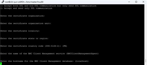 client management how to install bmc client management on linux