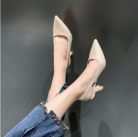 Туфли Женский Искусственная кожа размер 37 Шпилька Китай Без застёжки купить C доставкой на