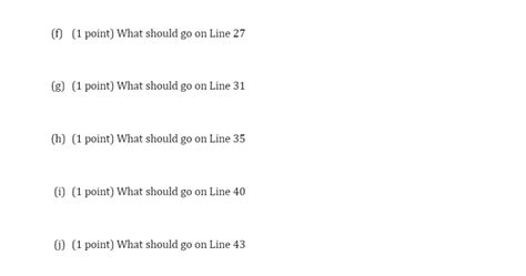 Solved Question 15 10 Points Complete The Following