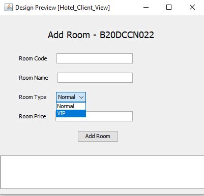 GitHub Kietnaptit HotelAddRoom TCPIP Network Programming Hotel Add