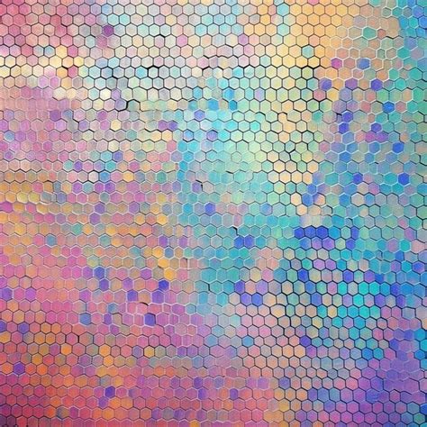 Premium Ai Image A Close Up Of A Colorful Mosaic Tile Wall With A Black Cat Generative Ai