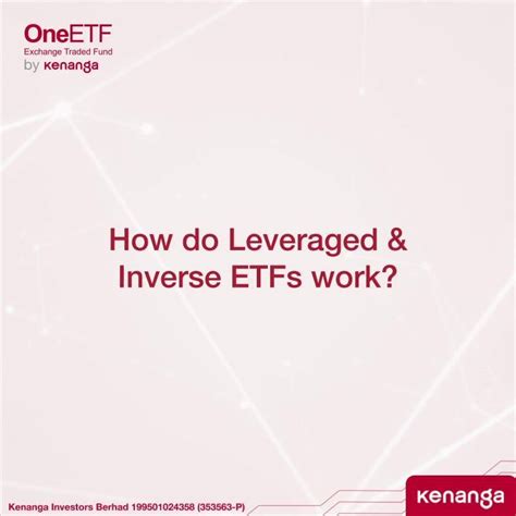 Discover Leveraged And Inverse Etf Previously We Shared What Etfs Are
