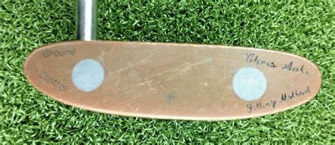 Henry Griffitts Chris Aoki Half Mallet Putter Lh ~34 25 Steel