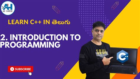 2 Introduction To Programming Beginners Guide To Learning C C In Telugu Youtube