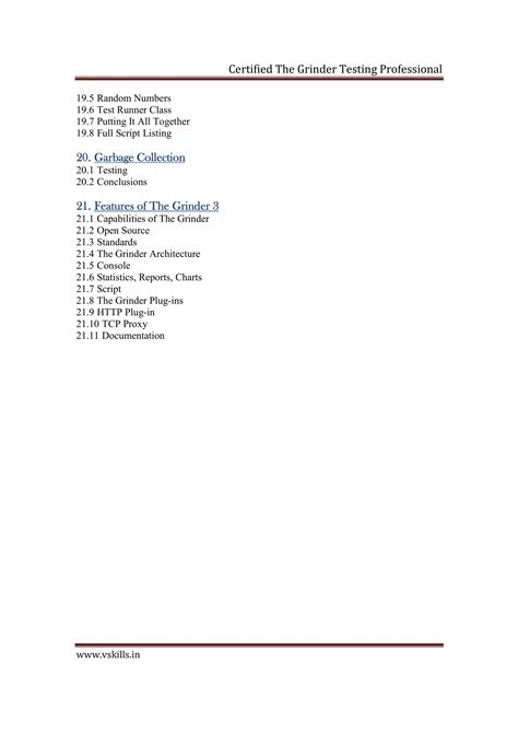 The Grinder Testing Certification Pdf Web Development Internet