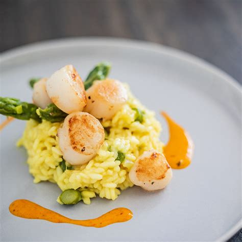 Risotto De Saint Jacques Et Asperges Au Cookeo