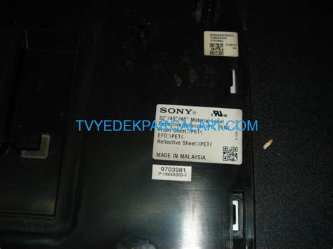 2013SONY40A , 2013SONY40B , KDL-40R485B PANEL LEDLERİ Tv Parcasi - LED ...