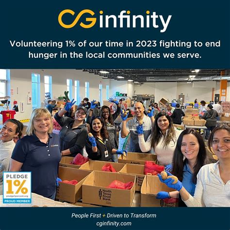 Cg Infinity On Linkedin Cginfinity Salesforce Givingback Communityservice Peoplefirst