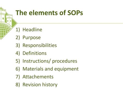 PPT Standard Operating Procedures The Blueprint Of Research PowerPoint Presentation ID 1550272