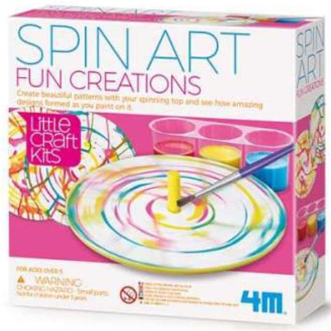 Jual Mainan Kreatif 4M Spin Art Fun Creations Create Beautiful Patterns