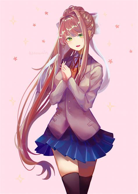Monika Doki Doki Literature Club Doki Doki Literature Club Art