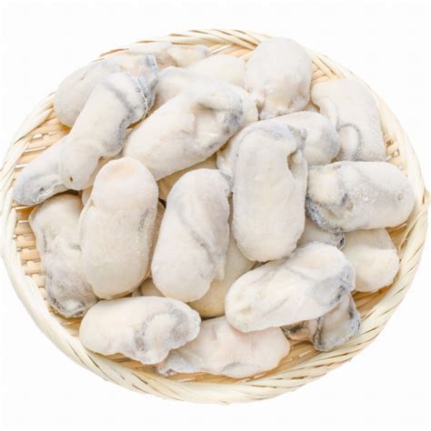送料無料 広島産 カキ 牡蠣 冷凍 1kg 大粒 牡蠣むき身 Lサイズ 殻剥き不要＆小さくなりにくい加熱用で濃厚な風味です！【冷凍生牡蠣 冷凍