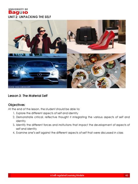 Thself1 Unit Ii Chapter 3 Material Self Pdf Pdf Attachment Theory Self