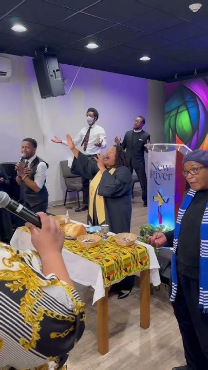 Rev Eustacia Marshall Leading Us Into The Presence Of God On This