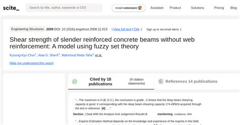 Shear Strength Of Slender Reinforced Concrete Beams Without Web Reinforcement A Model Using