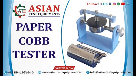 Cobb Tester For Paper Cobb Sizing Tester Asian Cobb Tester For