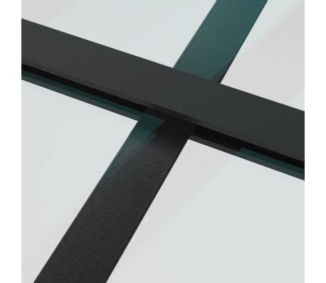 VidaXL Porte Coulissante Et Quincaillerie Verre Et Aluminium 102x205cm VidaXL Fr