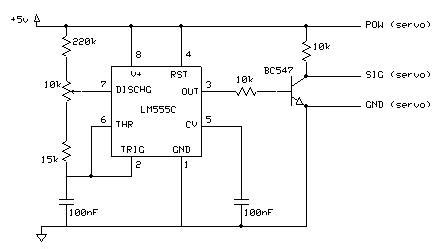 Free Schematic Diagram Simple Servo Controller Schematic
