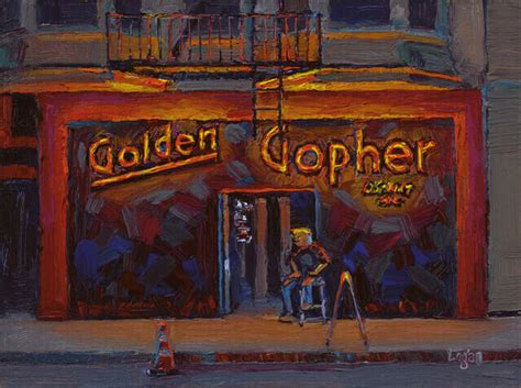Raymond Logan Golden Gopher At Night 2024 Artsy