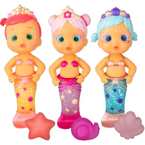 Single Bloopies Mermaids Series 2 Bath Toy In Assorted Styles Wilko