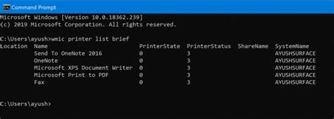 How To List All The Installed Printers On Windows Computer