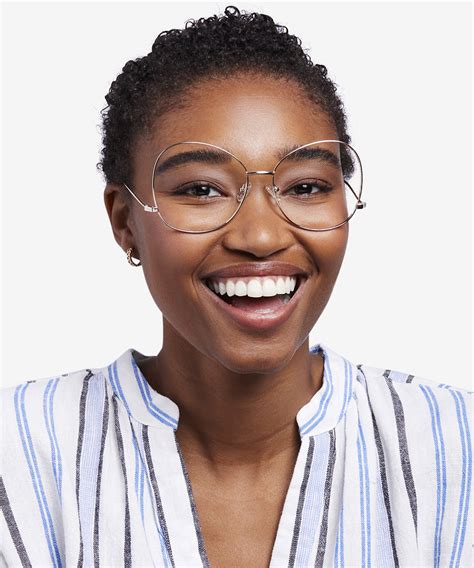 Renata Cat Eye Gold Glasses For Women Eyebuydirect