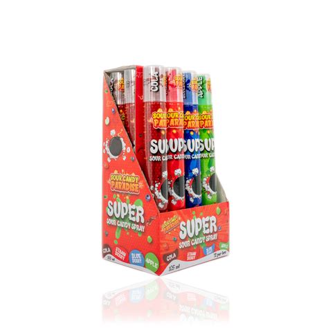 Sour Candy Paradise ® Super Sour Spray 6x12x105ml Aanda Distribution