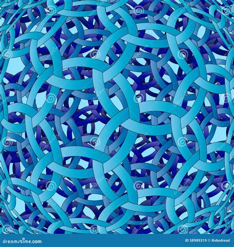Interlocking Circles Rings Infinite Symbol Or Logo With Differ Vector