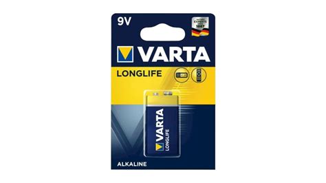 Varta Baterijski vložki Longlife 9V 1 1 Wolt Market Maribor Wolt