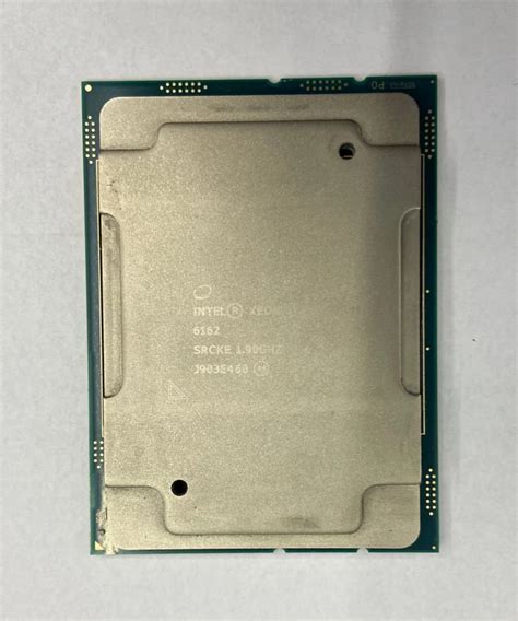 Window J903e468 Intel Xeon Platinum 6162 Processor 190 Ghz Model