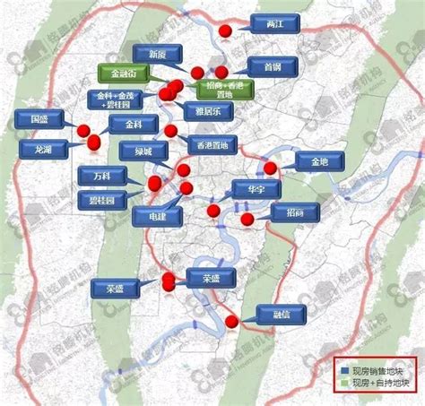重庆首份新规地块地图出炉