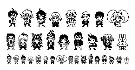 スーパーダンガンロンパ2 あのドット絵（キャプションに一章のネタばれ） Mrラビットのイラスト Pixiv