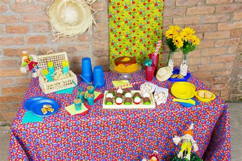 Como Montar Uma Mesa De Festa Junina