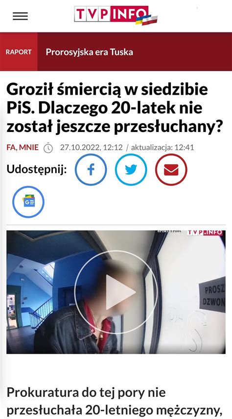 Somsiad on Twitter tvp info Ustawka PiS do obrzucania błotem opozycje https t co